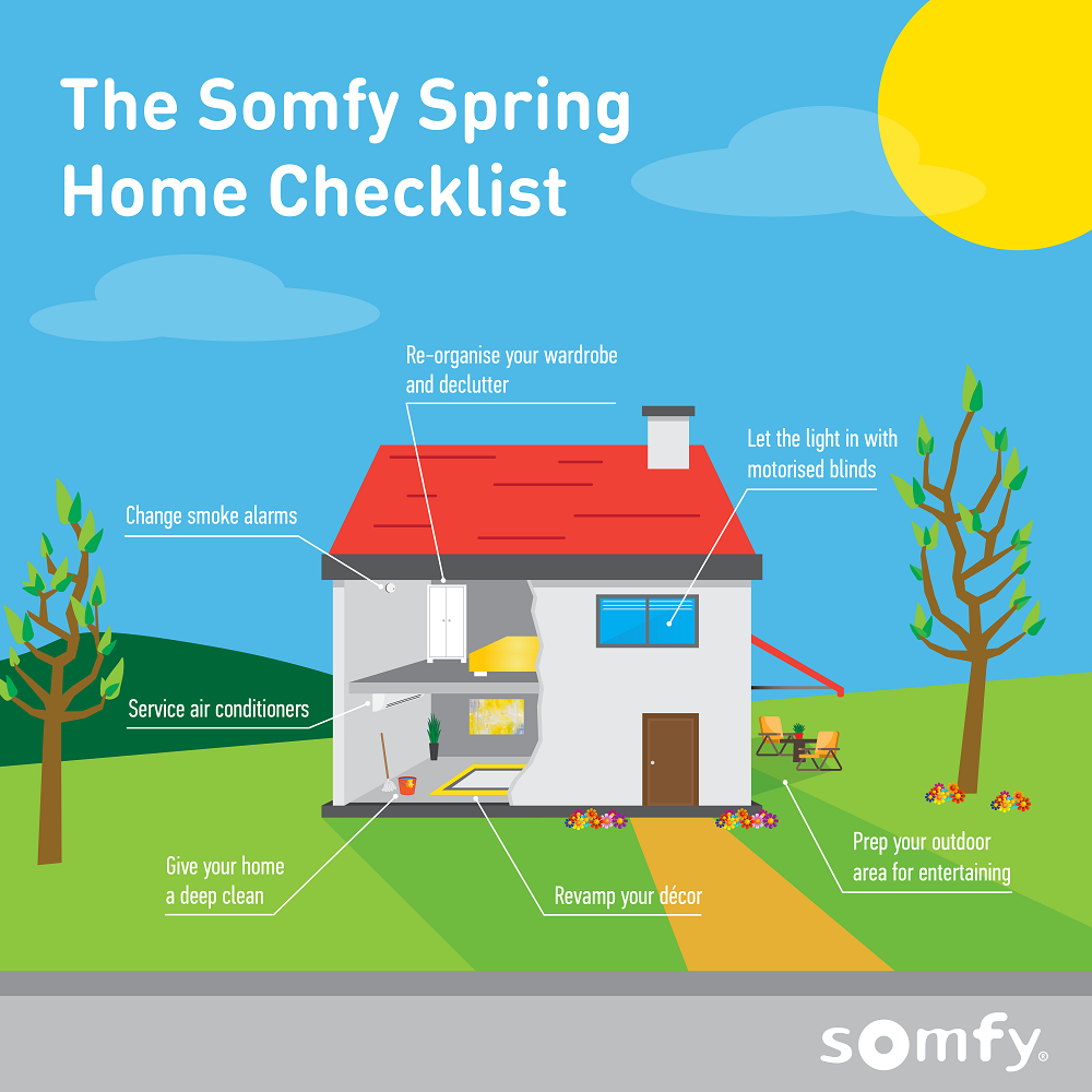 Spring Checklist: Revive Your Home for Spring | Somfy